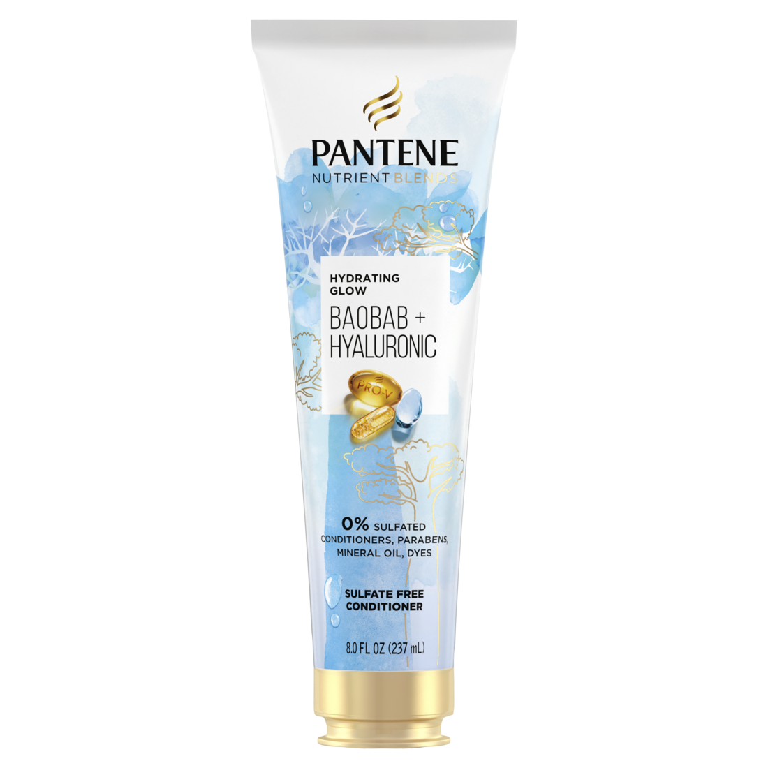 Pantene Nutrient Blends Hydrating Glow Baobab + Hyaluronic Sulfate Fre