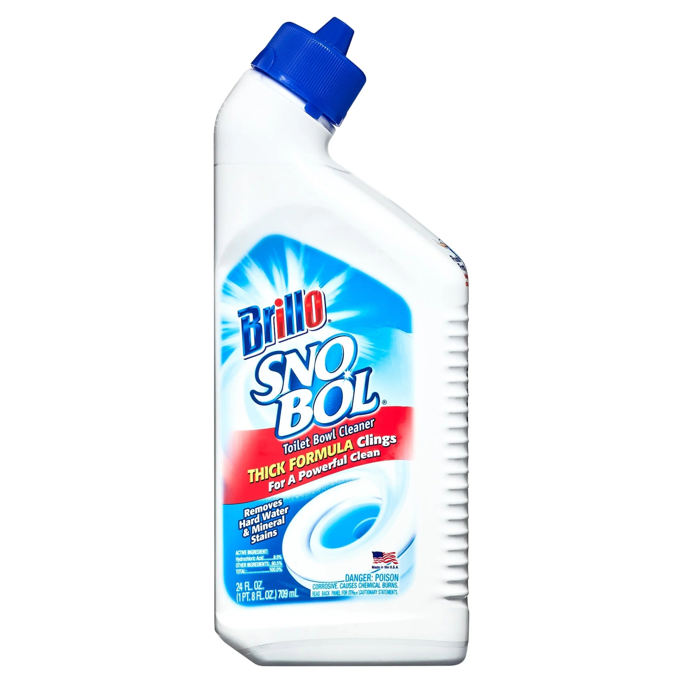 BRILLO SNO BOL LIQUID TOILET BOWL CLEANER Sno Bol Cleaner - 24oz/12pk