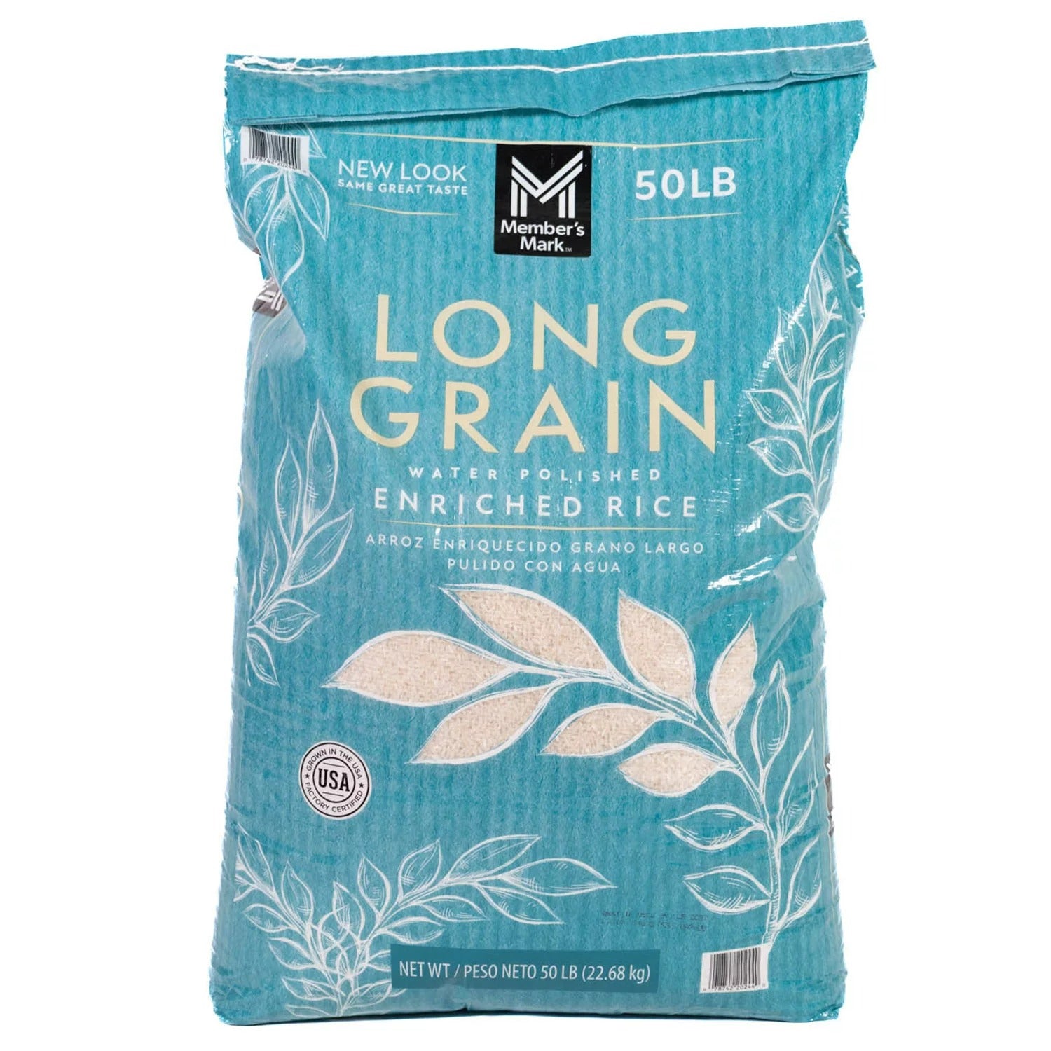 Member's Mark Long Grain White Rice - 50lb/1pk