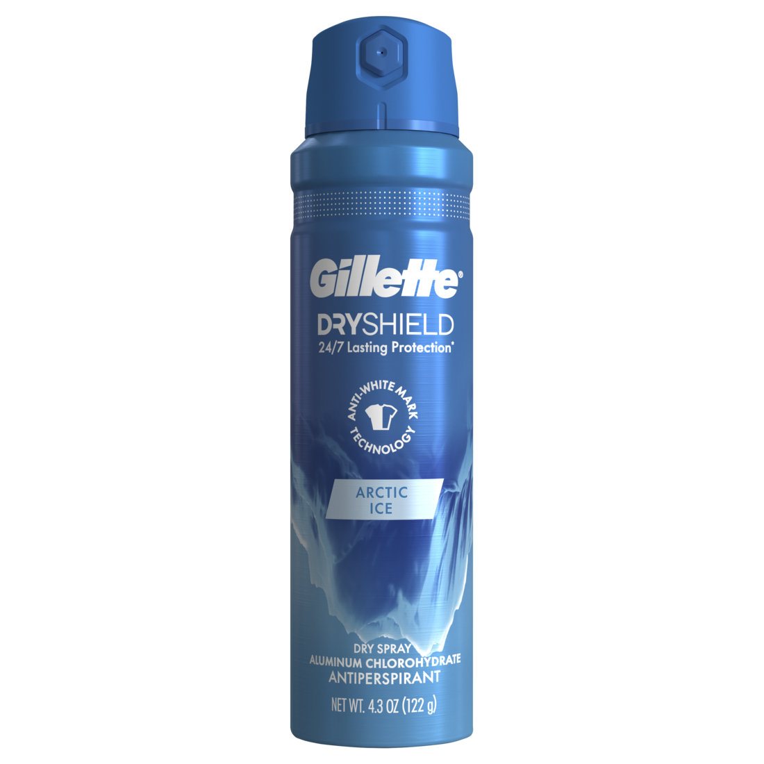Gillette Dry Spray Antiperspirant and Deodorant for Men Arctic Ice - 4